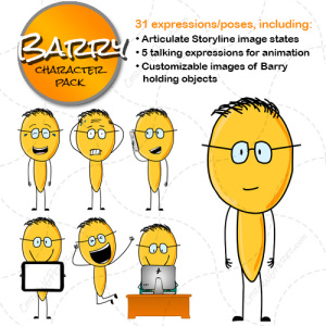 Barry Character Pack – Chris Perez